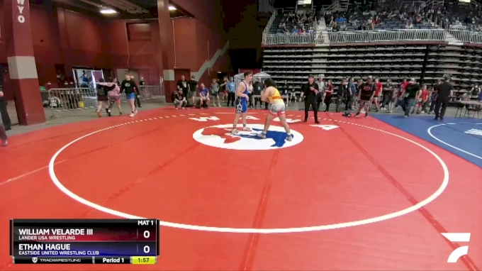 175 lbs Semifinal - William Velarde Iii, Lander USA Wrestling vs Ethan ...