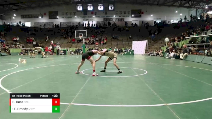 120 lbs 1st Place Match - Elijah Broady, Mt. Vernon (Fortville) vs ...