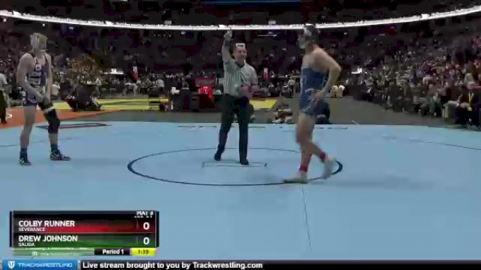 182-3A 1st Place Match - Colby Runner, Severance vs Drew Johnson, Salida