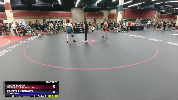 165 lbs Champ. Round 3 - Jacob Hatch, Eaton High School Wrestling vs ...