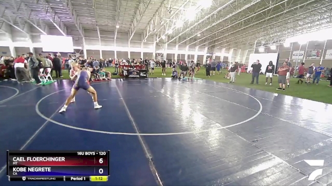 120 lbs Cons. Round 3 - Cael Floerchinger, MT vs Kobe Negrete, CA