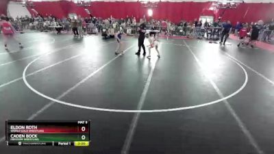 71 lbs Round 2 - Eldon Roth, World Gold Wrestling vs Caden Bock ...