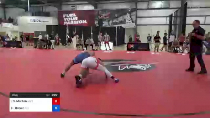70 kg Round Of 32 - Drayden Morton, MN Elite Wrestling Club vs Hayden ...