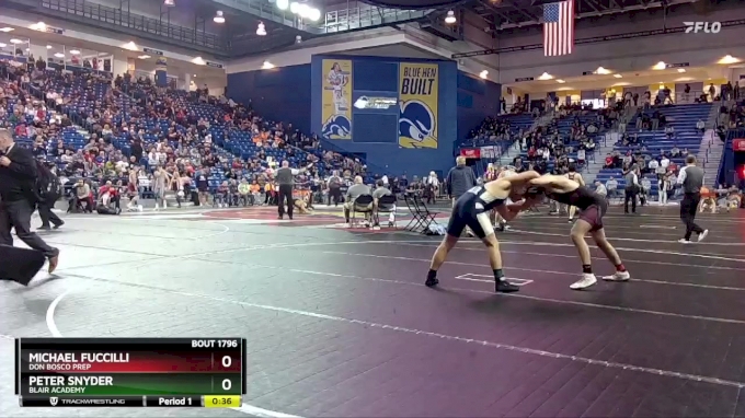 175 lbs Cons. Round 6 - Michael Fuccilli, Don Bosco Prep vs Peter ...