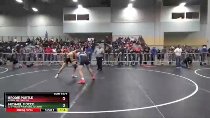 187 lbs Cons. Semi - Brodie Purtle, Kobra Kai Training vs Michael Mocco ...