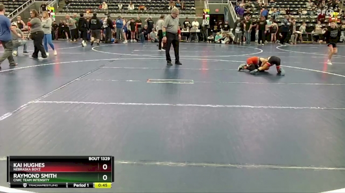 65 lbs Quarterfinal - Raymond Smith, CIWC Team Intensity vs Kai Hughes ...