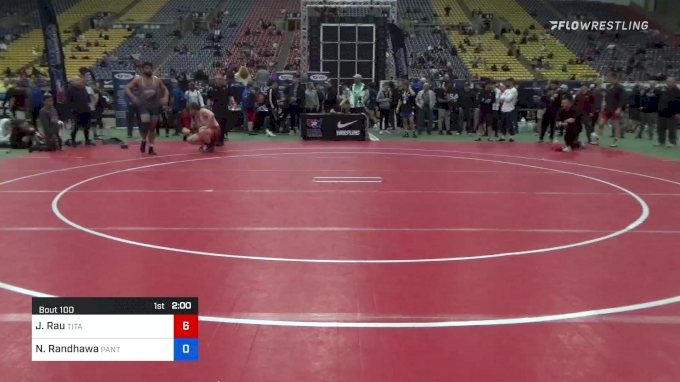 97 kg Rr Rnd 5 - Josef Rau, Titan Mercury Wrestling Club (TMWC) vs ...
