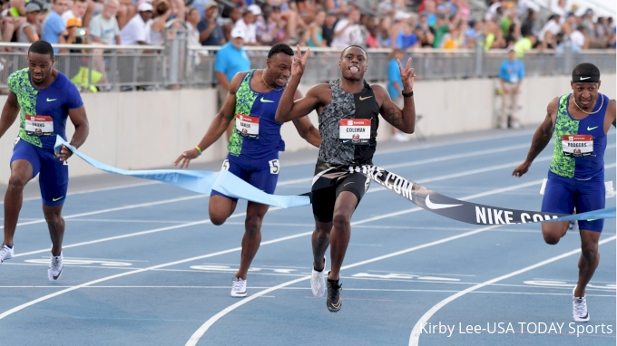 Title Of World's Greatest Sprinter Runs Through Christian Coleman ...