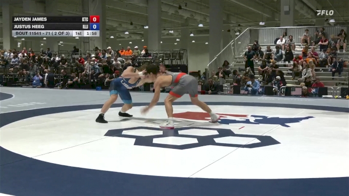 71 ( 2 of 3) Champ. Round 1 - Jayden James, KD Training Center vs ...