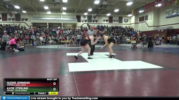 165-166A 1st Place Match - Alexis Johnson, Waverly-Shell Rock vs Katie ...