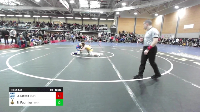 106 lbs Consi Of 8 #2 - Devon Mateo, West Springfield vs Ben Fournier, RHAM 106 lbs Consi Of 8 #2 - Devon Mateo, West Springfield vs Ben Fournier, RHAM