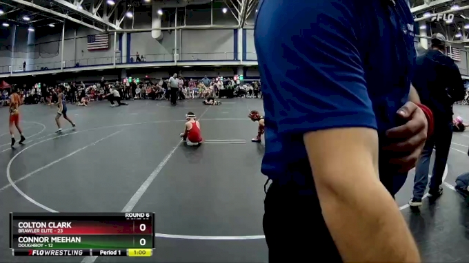 48 lbs Round 6 (10 Team) - Colton Clark, Brawler Elite vs Connor Meehan, Doughboy
