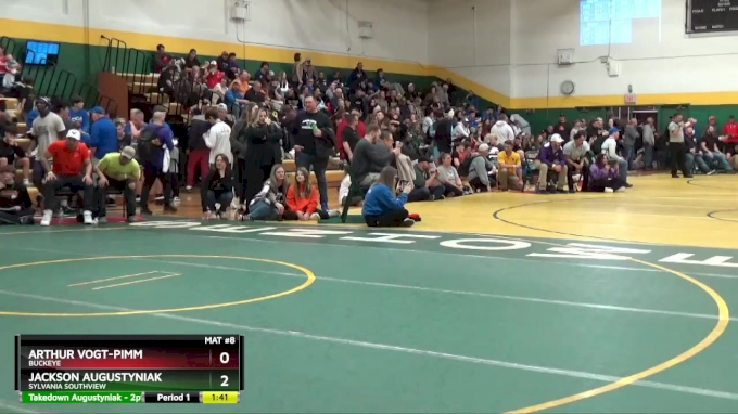 175 lbs Champ. Round 2 - Jackson Augustyniak, SYLVANIA SOUTHVIEW vs ...