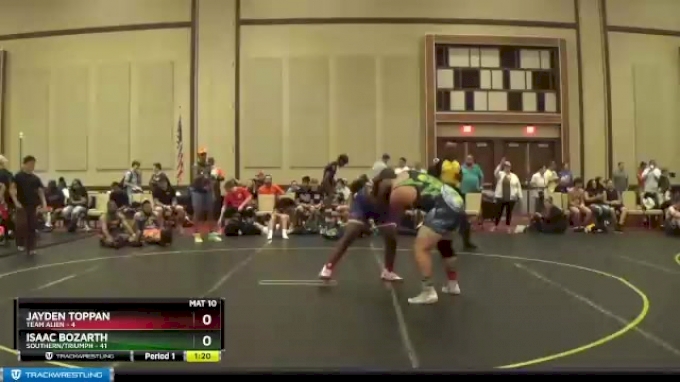 170 lbs Round 1 (6 Team) - Jayden Toppan, Team Alien vs Isaac Bozarth ...