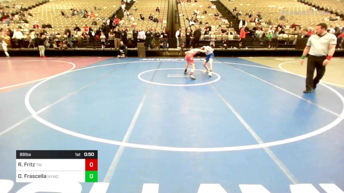 99 lbs 3rd Place - Robert Fritz, Triumph Trained vs Daimian Frascella ...