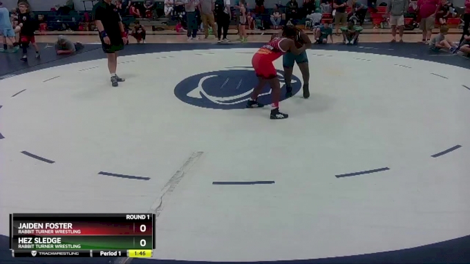 105-120 lbs Round 1 - Hez Sledge, Rabbit Turner Wrestling vs Jaiden ...