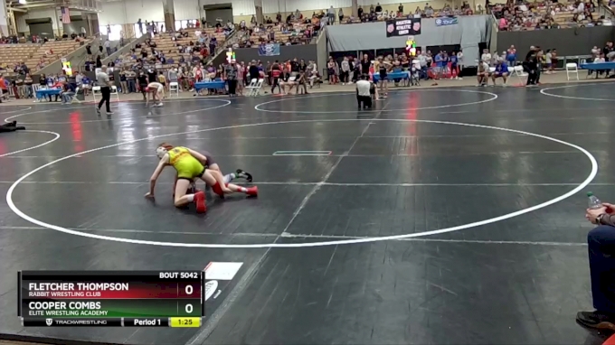 80 lbs Quarterfinal - Fletcher Thompson, Rabbit Wrestling Club vs ...