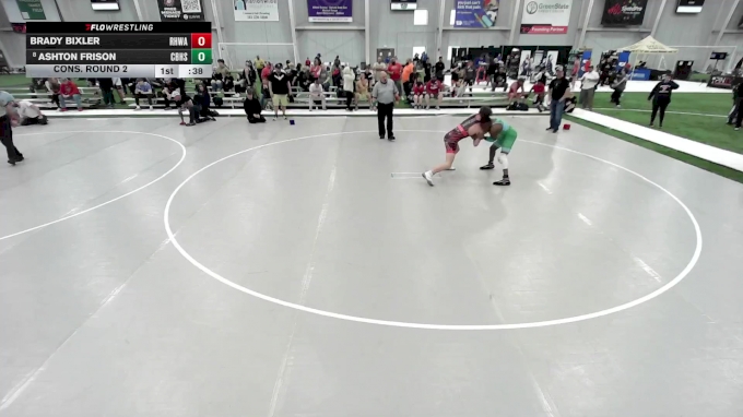 16U Boys - 138 lbs Cons. Round 2 - Brady Bixler, Red Hawk Wrestling ...
