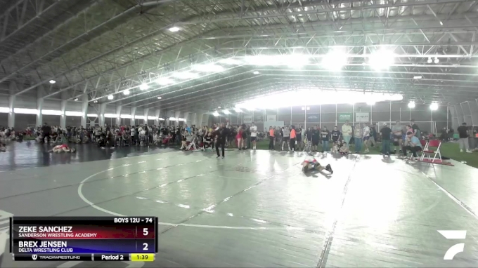 92 lbs Semifinal - Korvin Bayles, Sanderson Wrestling Academy vs Jake ...