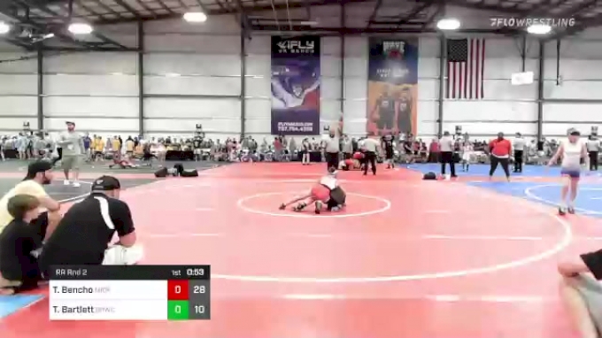 95 lbs Rr Rnd 2 - Thomas Bencho, Micky's Minions vs Ty Bartlett, Grain ...