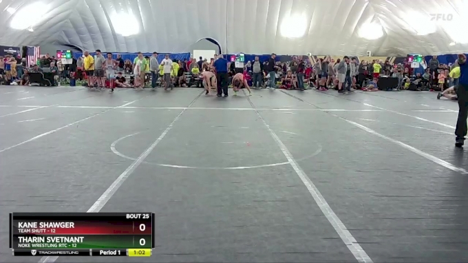 126 lbs Round 7 (8 Team) - Kane Shawger, Team Shutt vs Tharin Svetnant ...