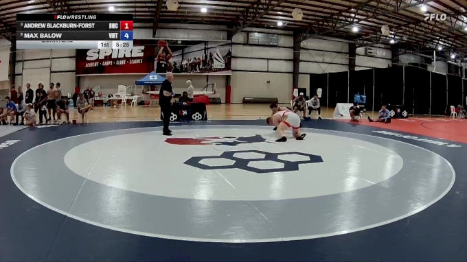130 kg Quarters - Andrew Blackburn-Forst, Bison Wrestling Club vs Max ...