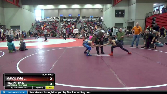 90 lbs Quarterfinal - Graham Cain, Brute Force Wrestling vs Skylar Luke ...
