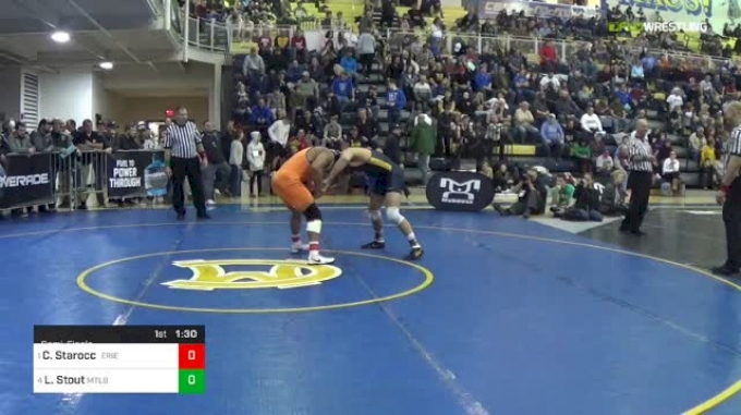 182 lbs Semifinal - Carter Starocci, Erie Prep vs Luke Stout, Mt. Lebanon