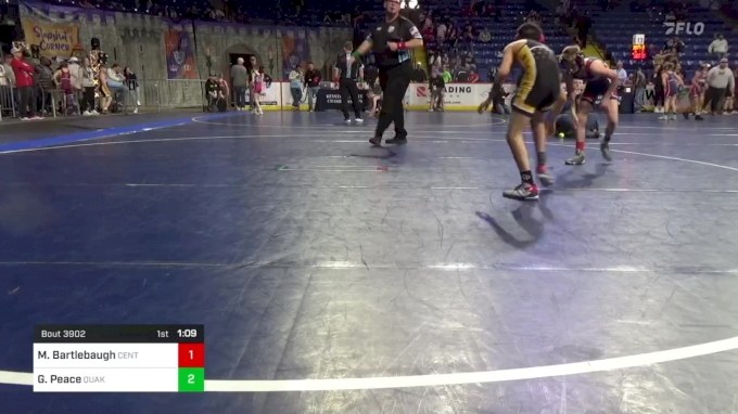 75 lbs 5th Place - Max Bartlebaugh, Central Dauphin vs Gabe Peace ...