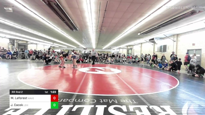 250 lbs Rr Rnd 2 - Mackenzie Laforest, Waverly vs Jocelyn Cacek ...