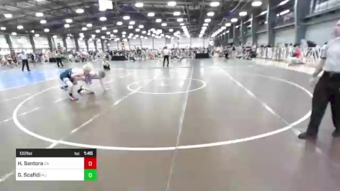 132 lbs Round Of 32 - Hayden Santora, GA vs Giovanni Scafidi, NJ