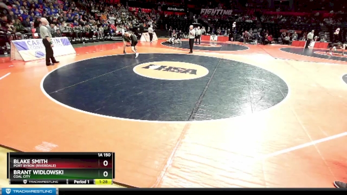 1A 150 lbs Cons. Semi - Blake Smith, Port Byron (Riverdale) vs Brant ...