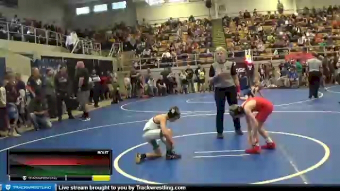 71 lbs Champ. Round 2 - Zach Ryan (SE 2/3), Mason vs Edward Zeller (NE3 ...