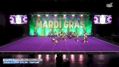 Davis Allstar Gym Inc - Fortune [2026 L4.2 Senior - D2 - Small Day 1 ...