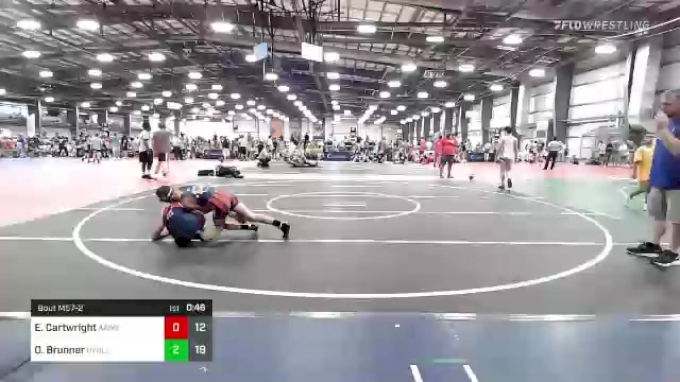 112 lbs Rr Rnd 2 - Ethan Cartwright, All-American Wrestling Club vs ...