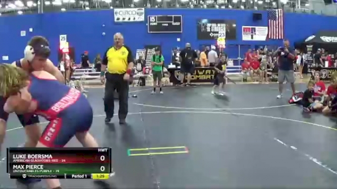 Finals (8 Team) - Luke Boersma, American Gladiators-Red vs Max Pierce ...