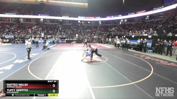 II-101 lbs Champ. Round 1 - Tuffy Griffith, Gouverneur vs Matteo Walsh ...