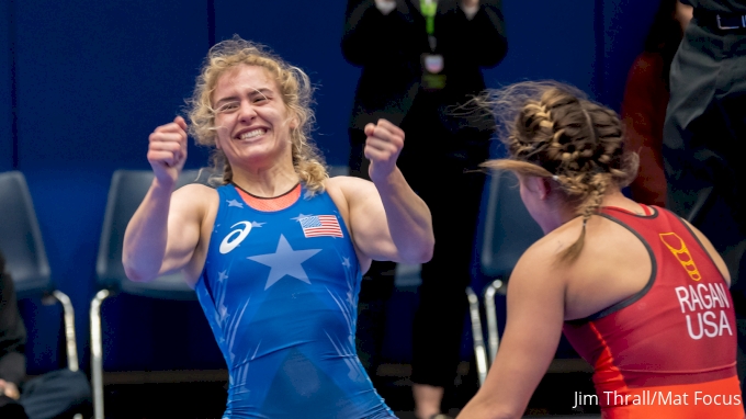 57kg Prelims: Alli Ragan, Sunkist Kids/Hawkeye WC vs Helen Maroulis ...