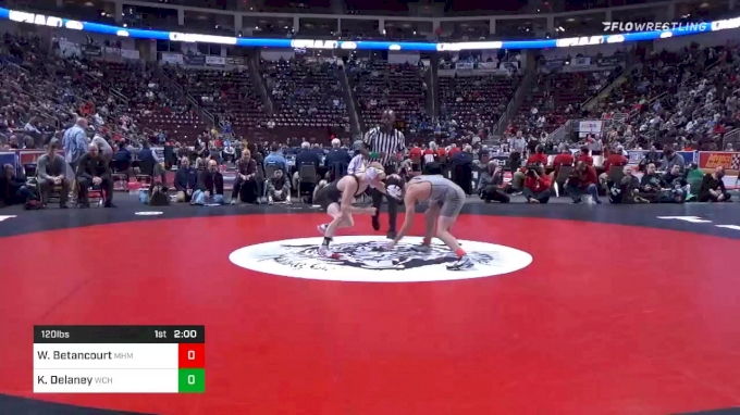 120 lbs Quarterfinal - Will Betancourt, Manheim Central vs Killian ...