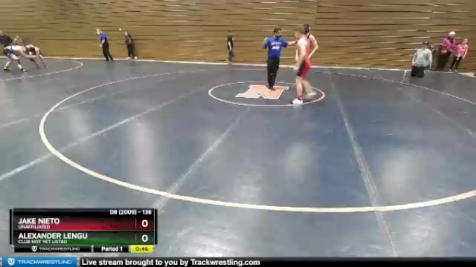 136 lbs Round 2 - Alexander Lengu, Club Not Yet Listed vs Jake Nieto ...
