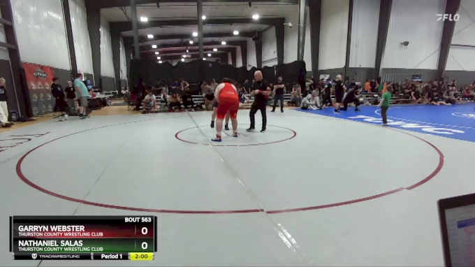 285 lbs Cons. Round 1 - Garryn Webster, Thurston County Wrestling Club ...