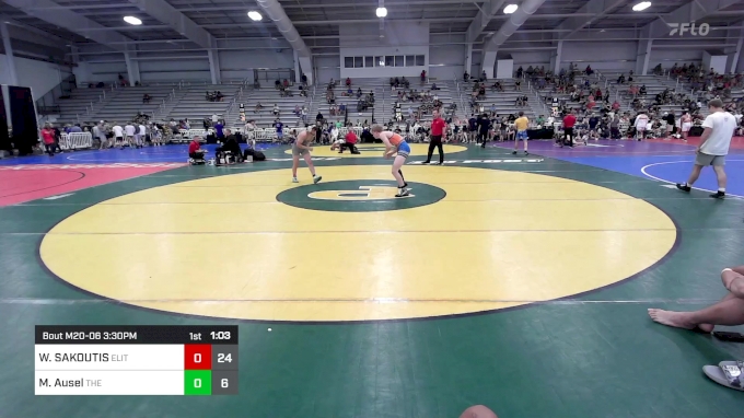 138 lbs Rr Rnd 3 - WILL SAKOUTIS, Elite NJ HSB Black vs Matthew Ausel ...