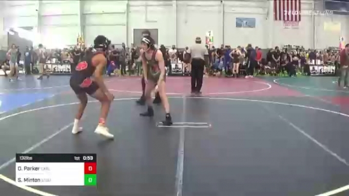 132 lbs Consi Of 16 #2 - Octavius Parker, Carlsbad Legacy vs Sammy ...