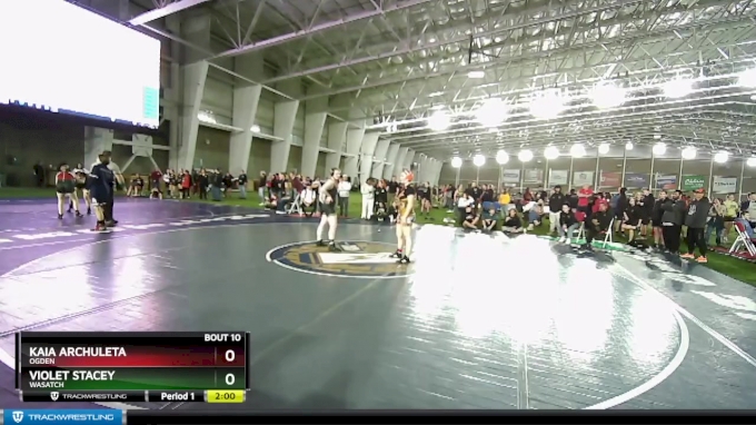 155 lbs Champ. Round 1 - Kaia Archuleta, Ogden vs Violet Stacey, Wasatch