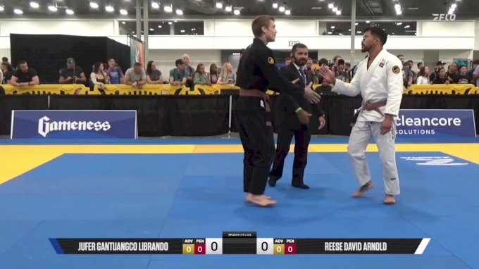 Jufer Gantuangco Librando vs Reese David Arnold 2025 World Master IBJJF ...