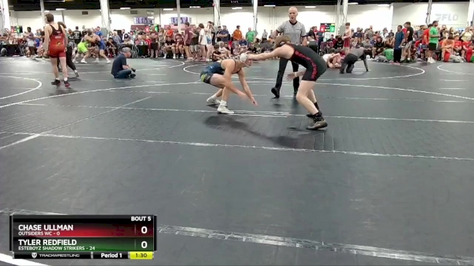 132 lbs Round 2 (6 Team) - Tyler Redfield, EsteBoyz Shadow Strikers vs ...