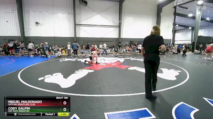 165 lbs Cons. Round 1 - Miguel Maldonado, Outlaw Wrestling Club vs Cody ...
