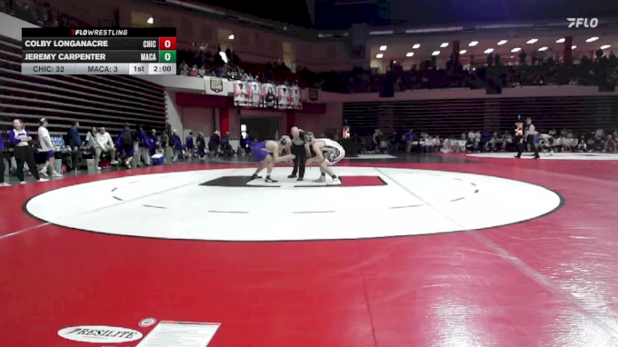 138 lbs Quarterfinals (8 Team) - Colby Longanacre, CHICKASHA vs Jeremy ...