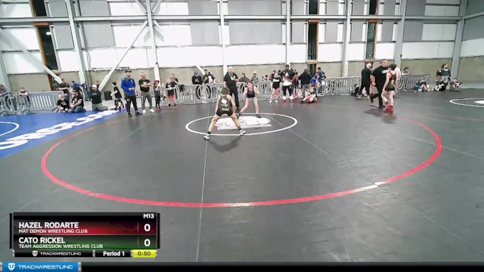 67 lbs Cons. Round 5 - Cato Rickel, Team Aggression Wrestling Club vs ...