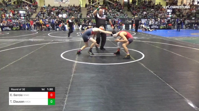 115 lbs Round Of 32 - Caden Garcia, Demolition Wrestling vs Tyrell ...